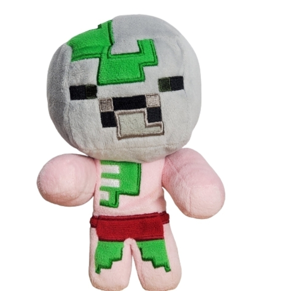 Jinx | Toys | Jinx Minecraft 27 He Baby Zombie Pigman Soft Gamer Plush ...